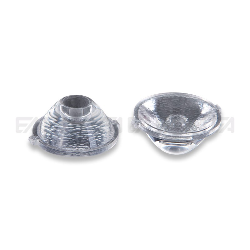 PMMA lenses with various angle