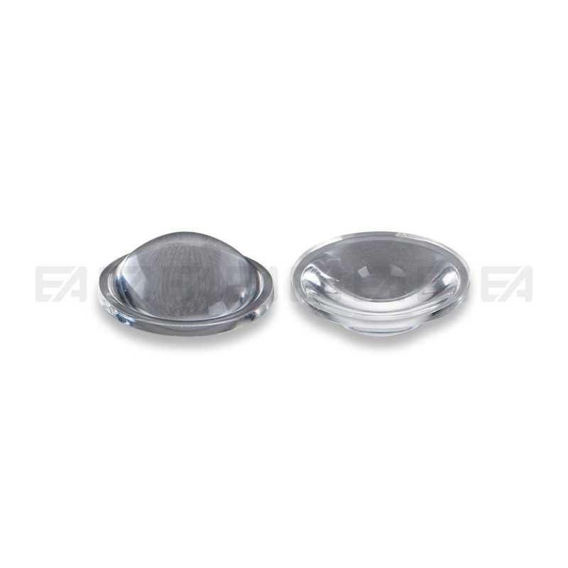 PMMA lenses with various angle