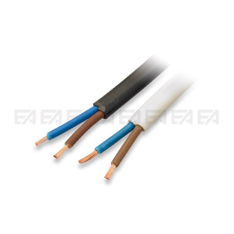 Unipolar and multipolar flexible cables, round or flat