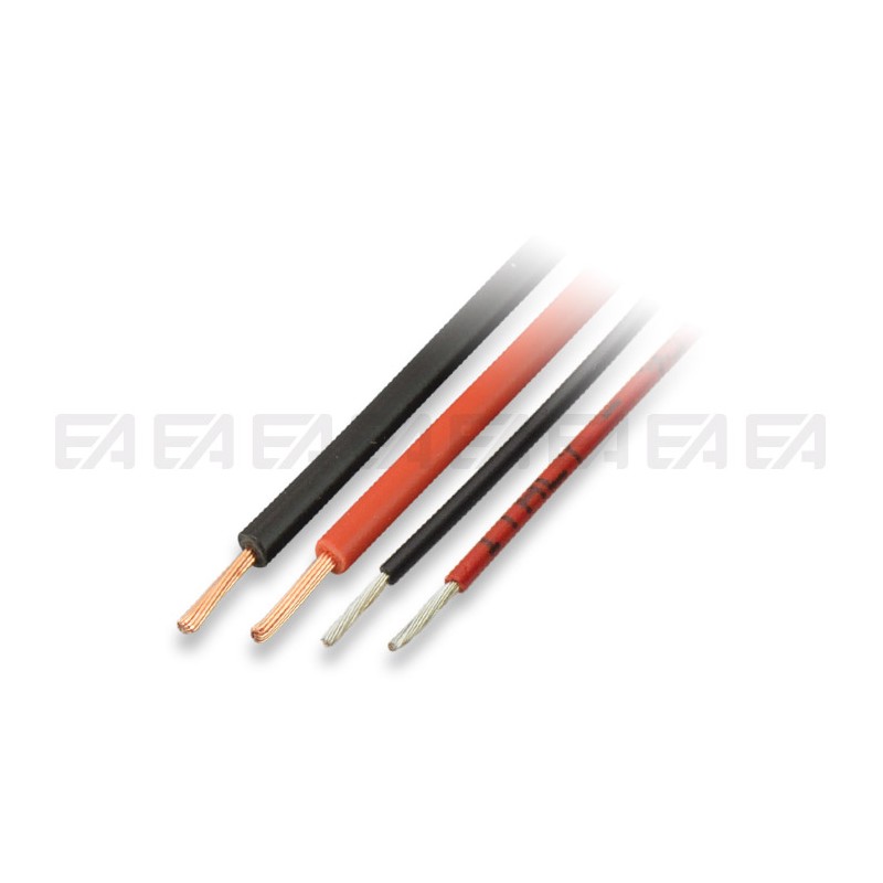 Unipolar and multipolar flexible cables, round or flat