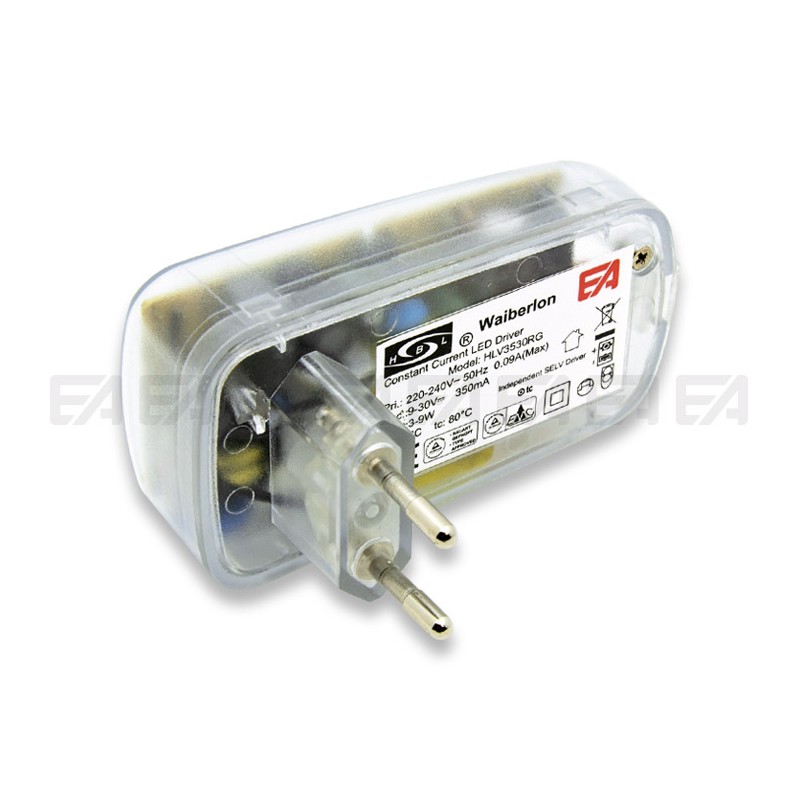 Constant current wall mount LED driver