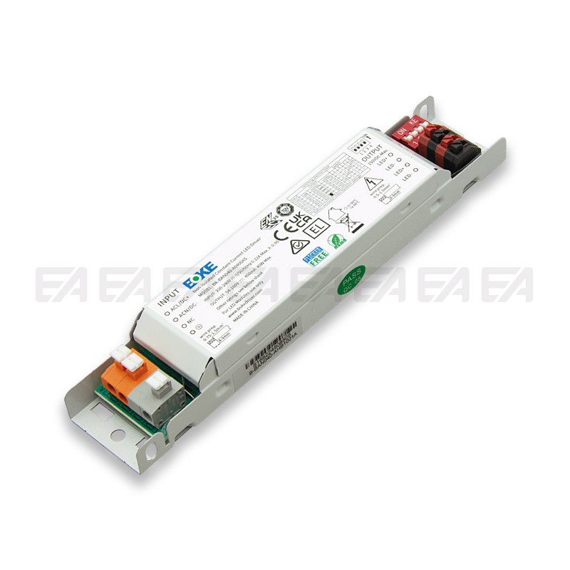 Constant current multipower LED driver, selectable output